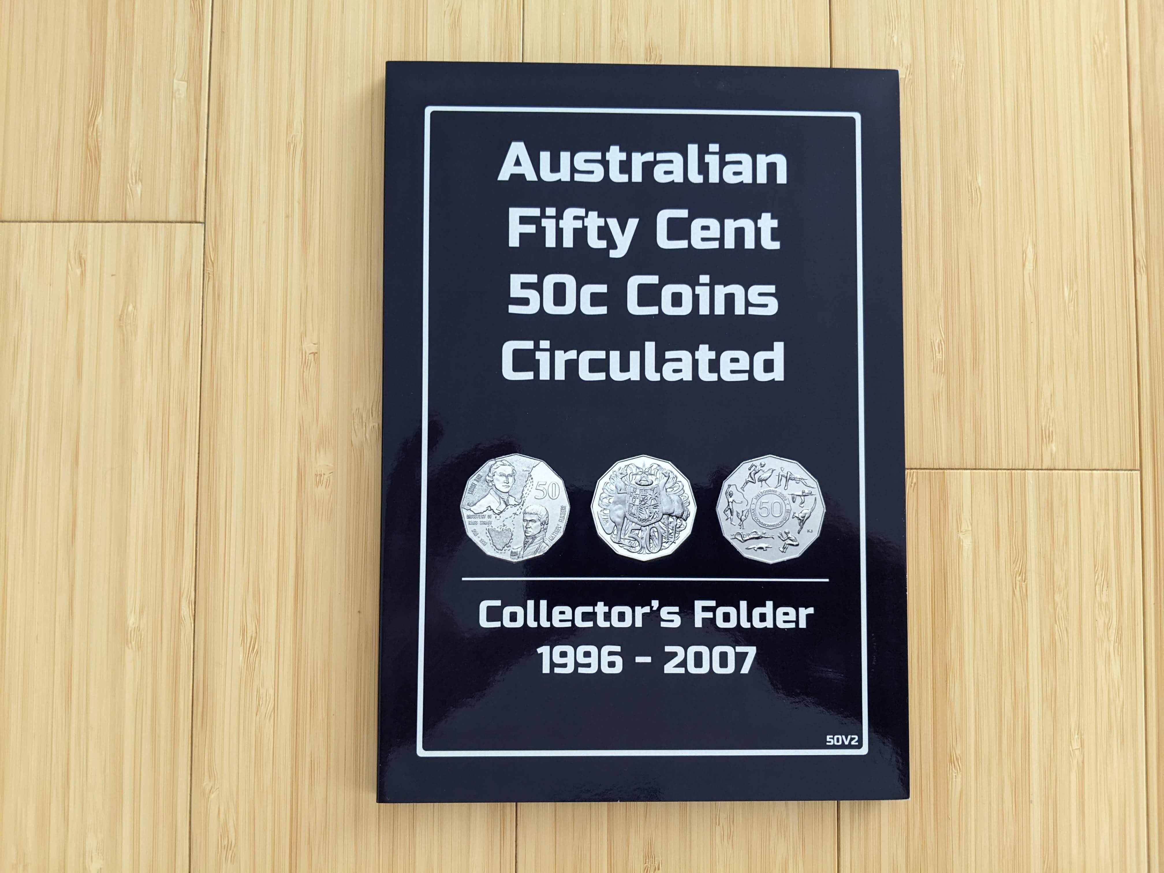 Fifty Cent Coin Album 50v2 | Australian Coin Album
